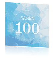 Samen 100 jaar uitnodigingen