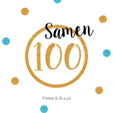 Samen 100 jaar uitnodigingen