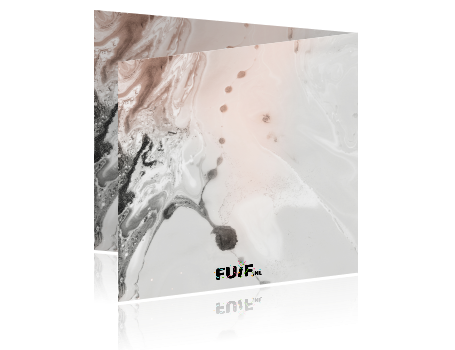 Jubileumkaart 25 jaar getrouwd met chique marmer